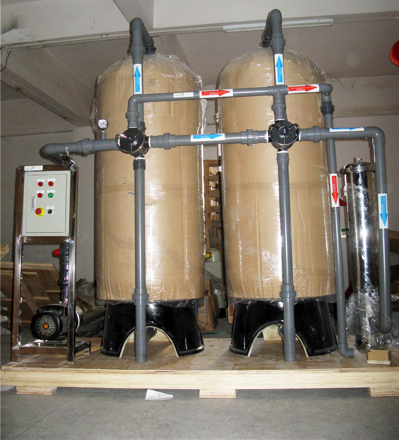 Activated carbon filter Carbon Steel Material 6000LPH