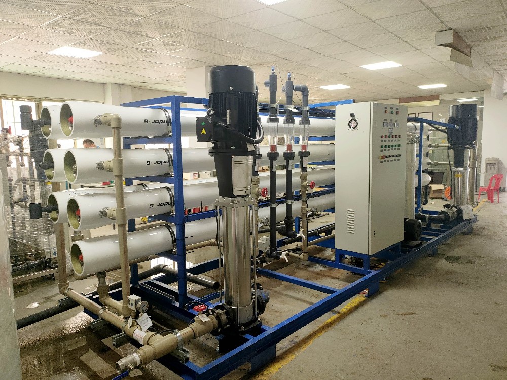 Summary of membrane treatment plant